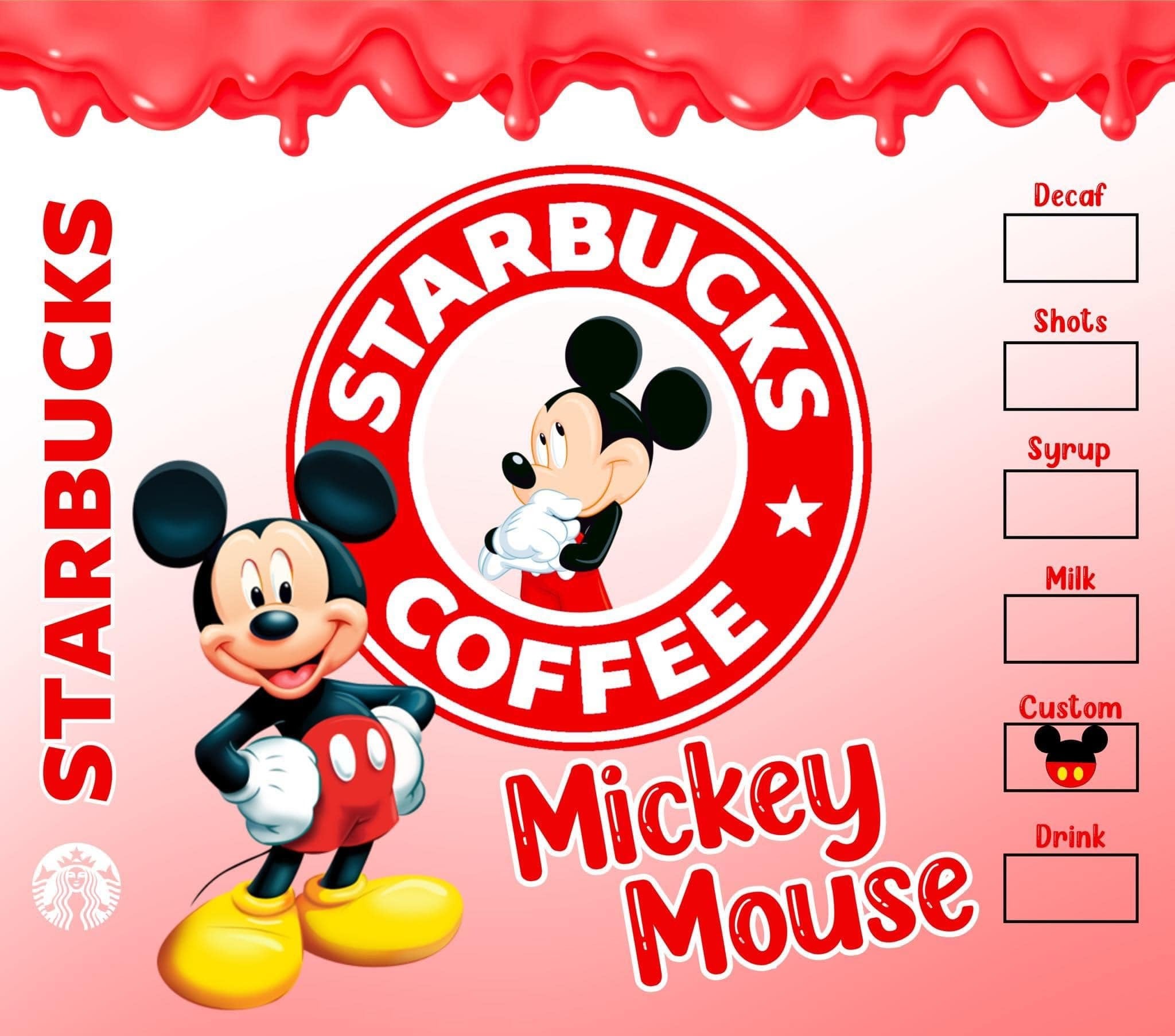 Starbucks Cups Disney Characters 20oz Keys Of Success Company